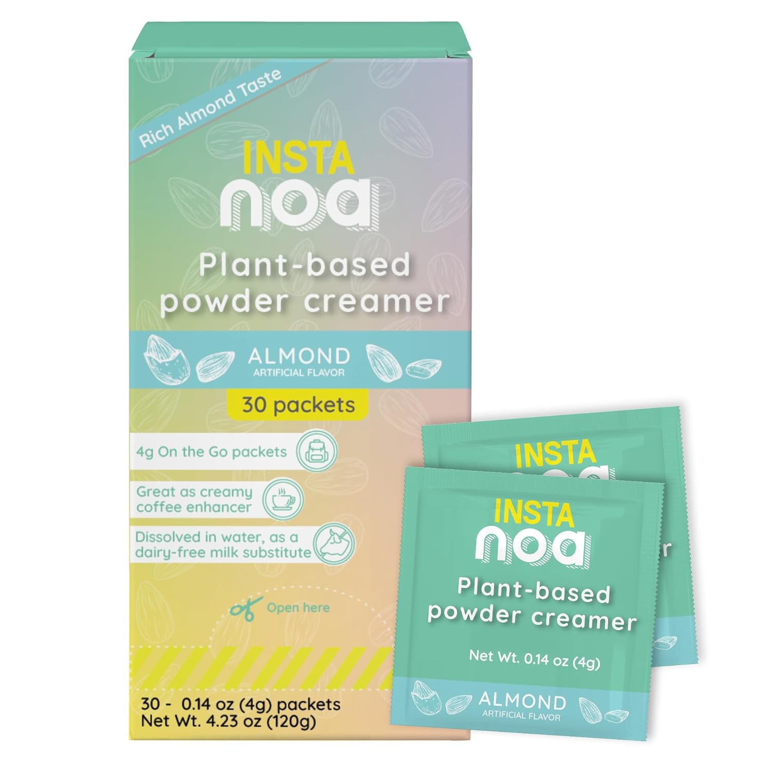 Amazon.com: NOA Plant-Based Powder Creamer - Dairy-Free Coconut ...
