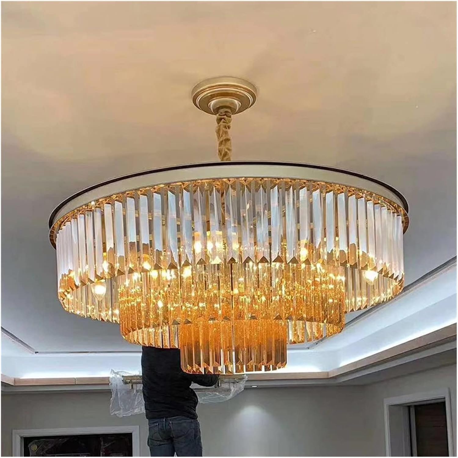 Ceiling Chandelier Lamp, Crystal Chandeliers Modern Crystal Chandeliers ...
