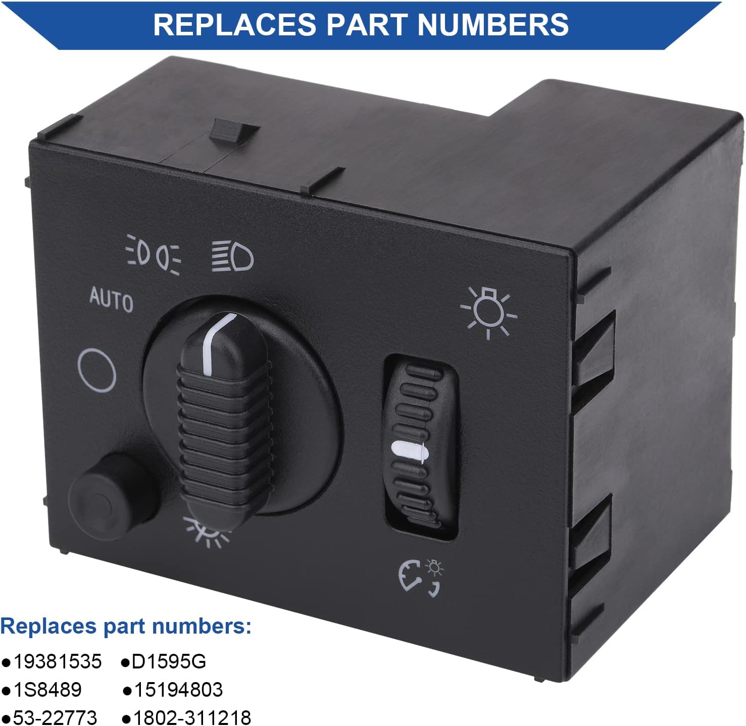 Buy Obaee Headlight Dimmer Switch Headlamp Control Compatible with ...