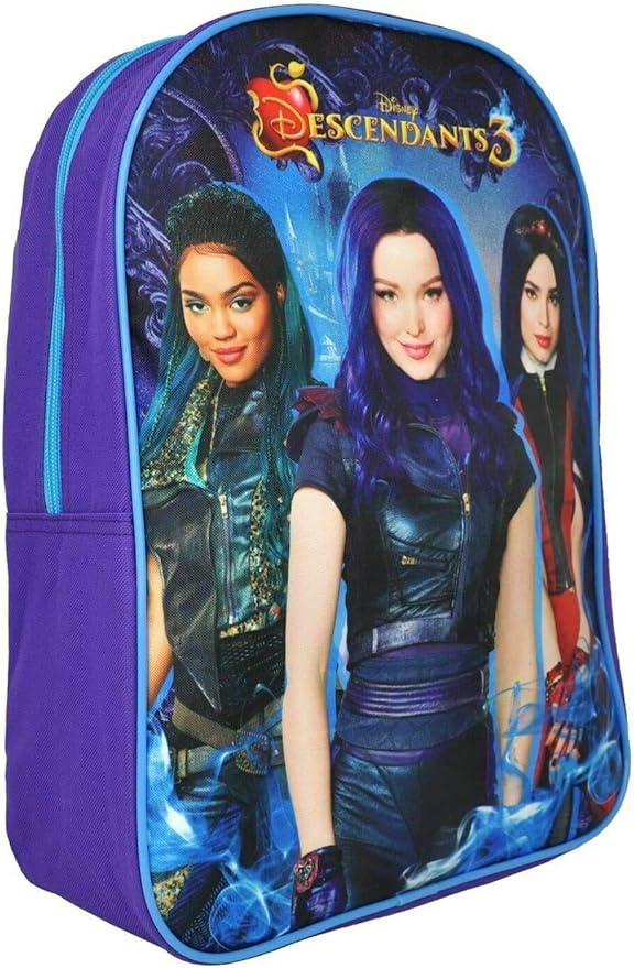 Amazon.com | Group Ruz Descendants 3 15" School Backpack Purple-blue ...