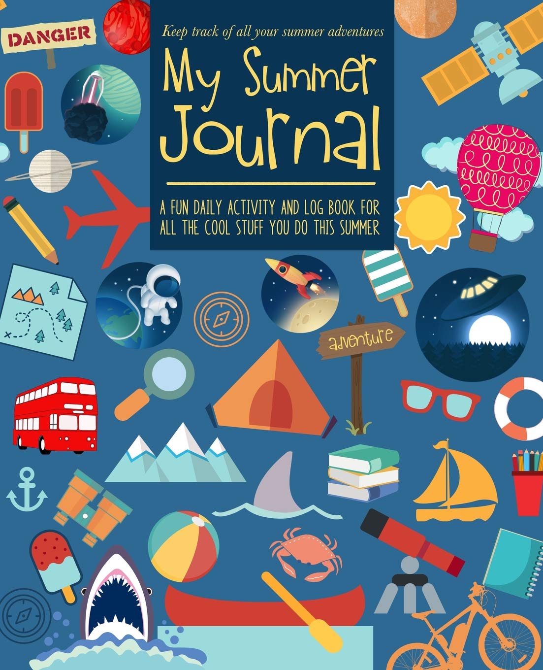 Amazon.com: My Summer Journal: For kids | Keep track of summer ...