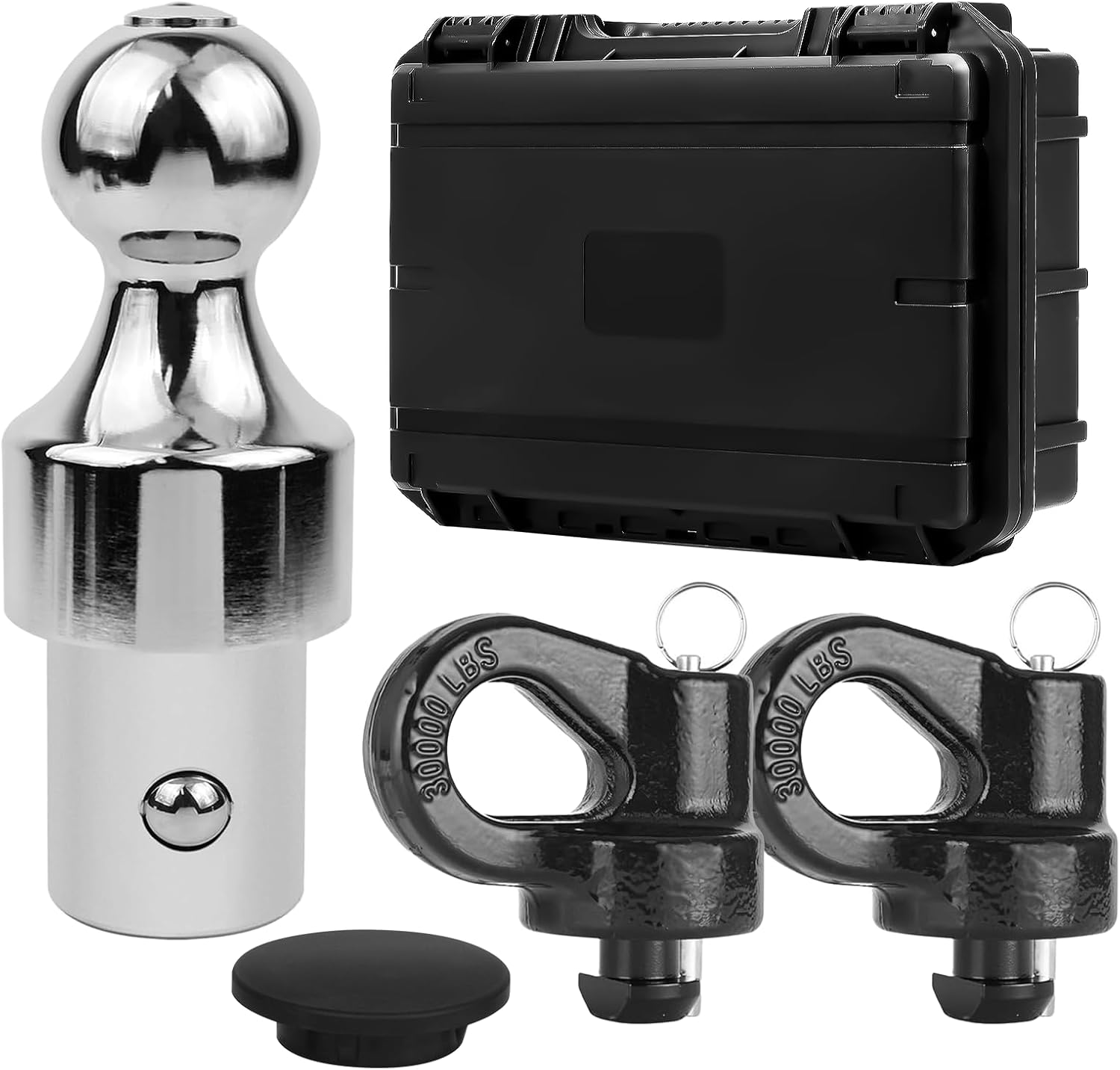 Amazon.com: 60692 Gooseneck Hitch Ball Kit Fit for Ford F250 F350 F450 ...