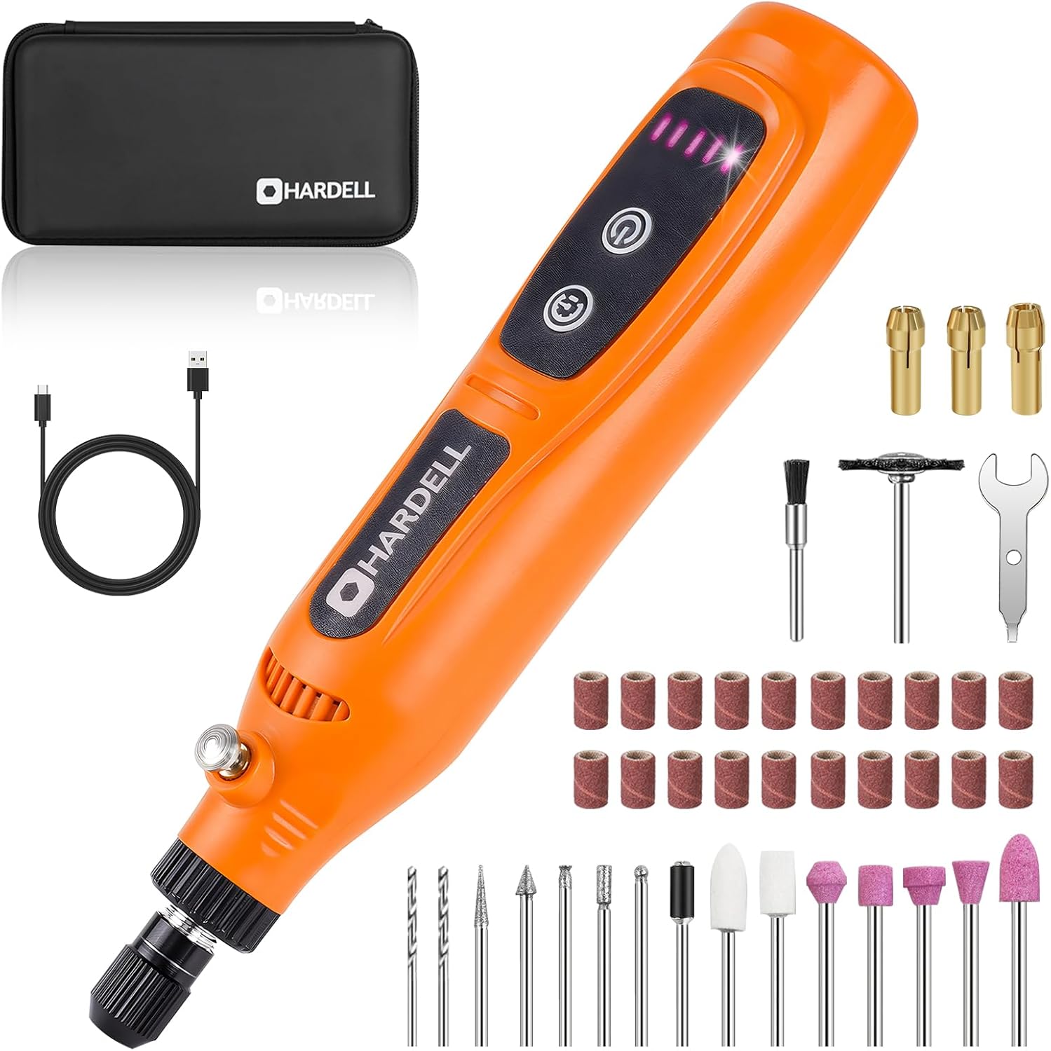 HARDELL Mini Cordless Rotary Tool 3.7V