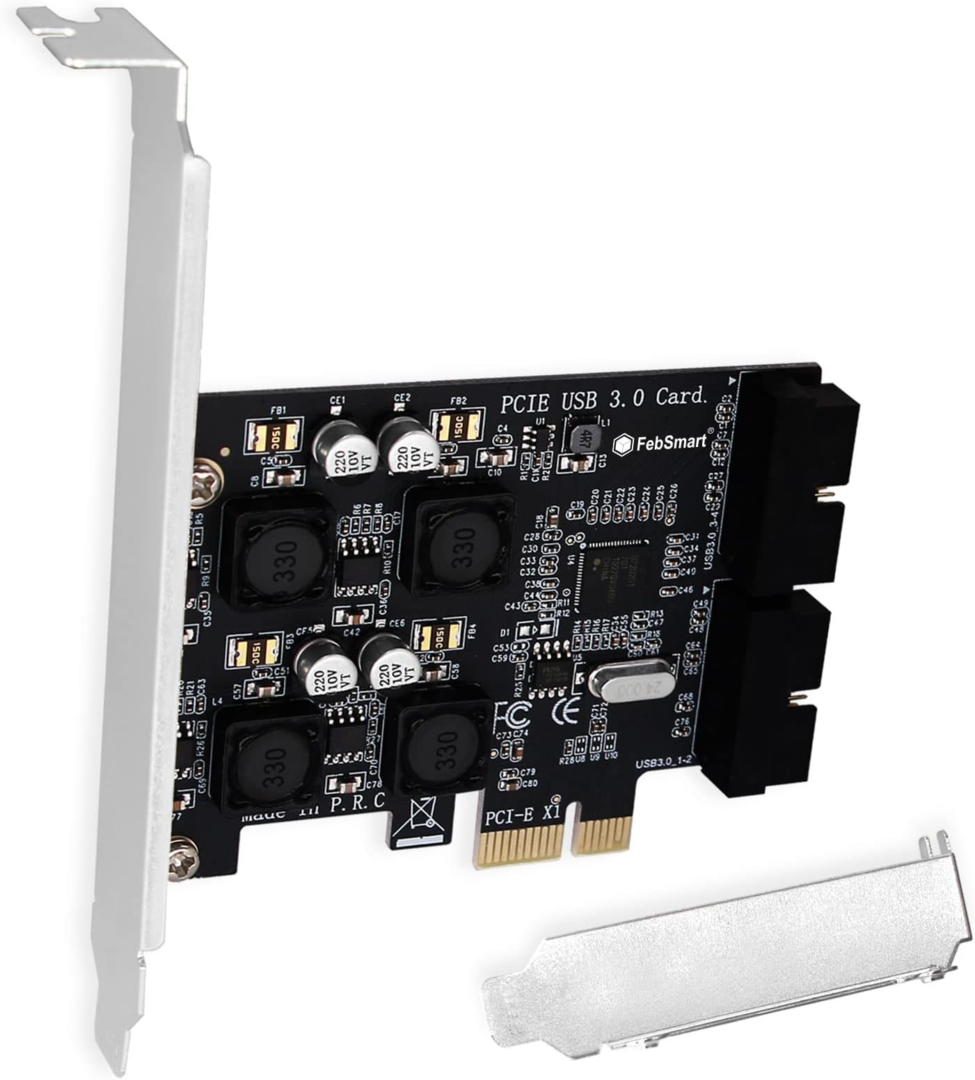 Amazon.com: HOXIBSL USB 3.0 Header hub Splitter Adapter,Motherboard ...