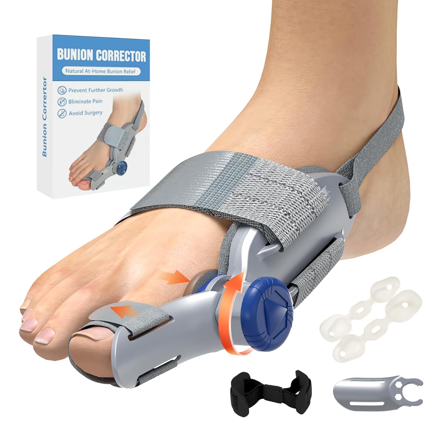 Amazon.com: Hazxh Bunion Corrector for Women & Men, Adjustable Knob ...