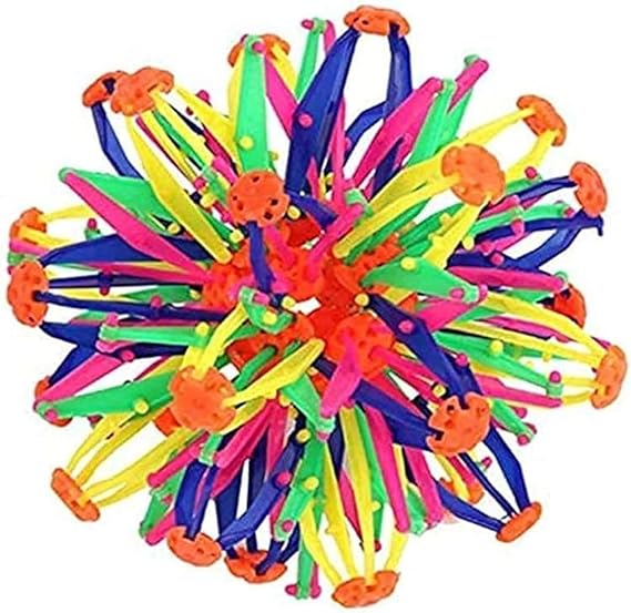 Amazon.com: NIHAKSOI Expandable BreathingColorful Inflatable Ball ...