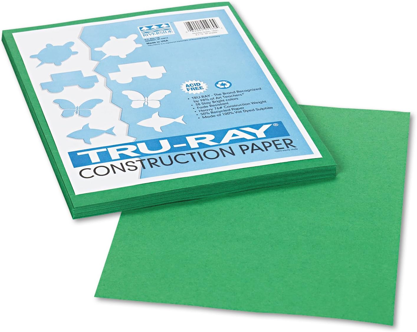 Amazon.com: Pacon Sunworks Construction Paper (Green) - 12 In. x 18 In.
