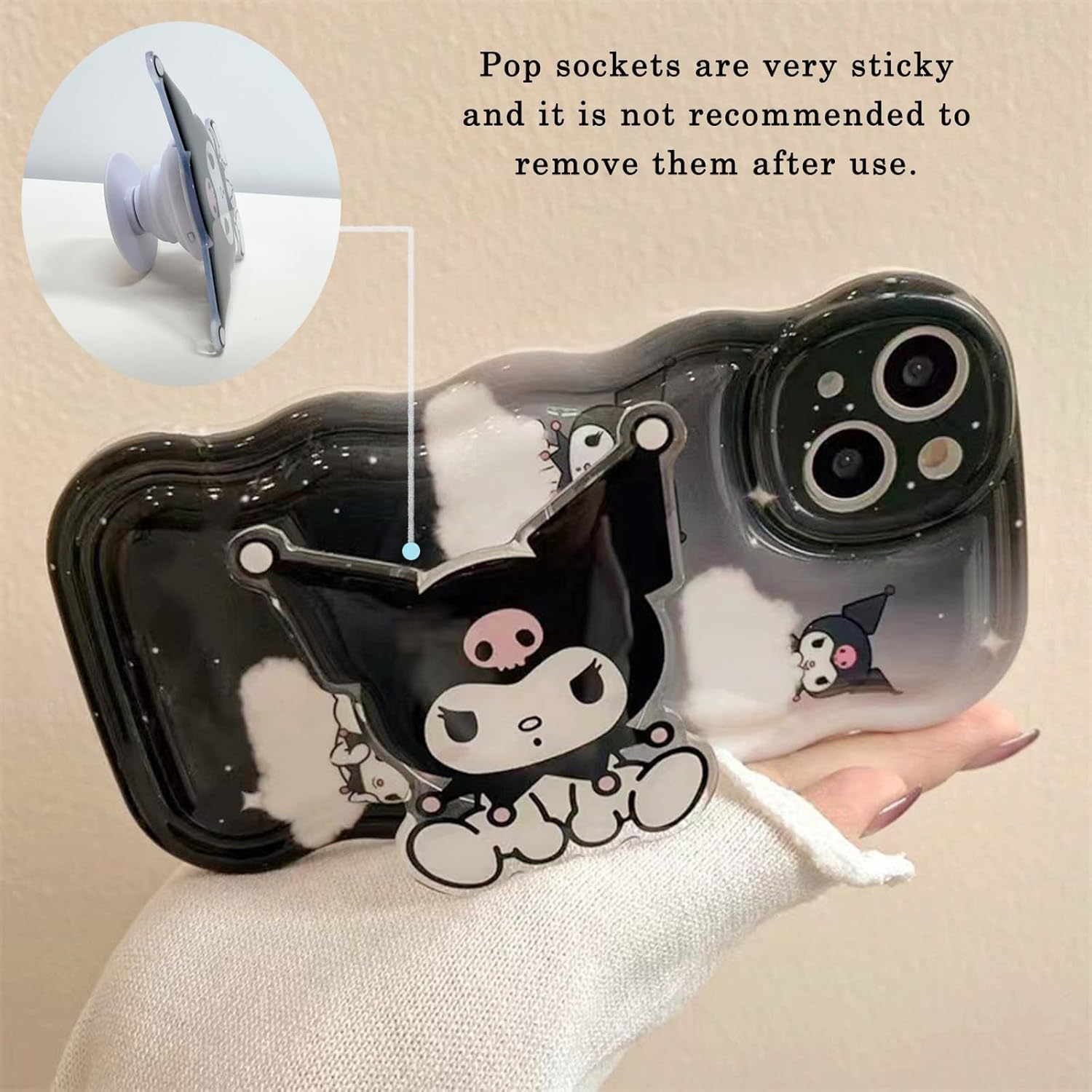 Funda de teléfono Kawaii de dibujos animados compatible con iPhone 13 ...