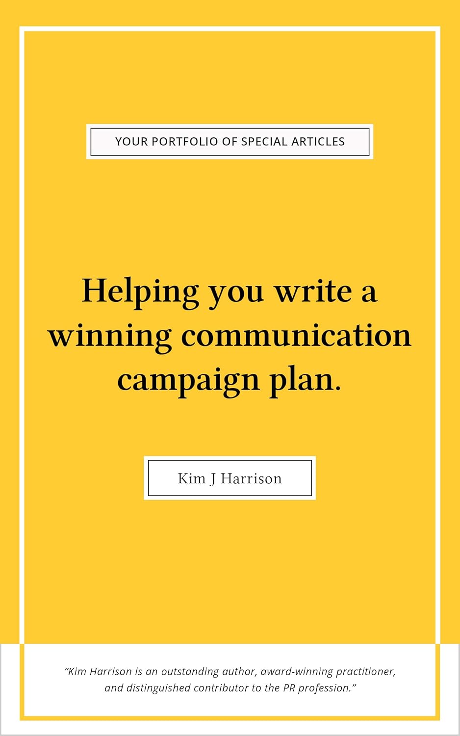Amazon.com: Helping You Write a Winning Communication Plan (Your ...