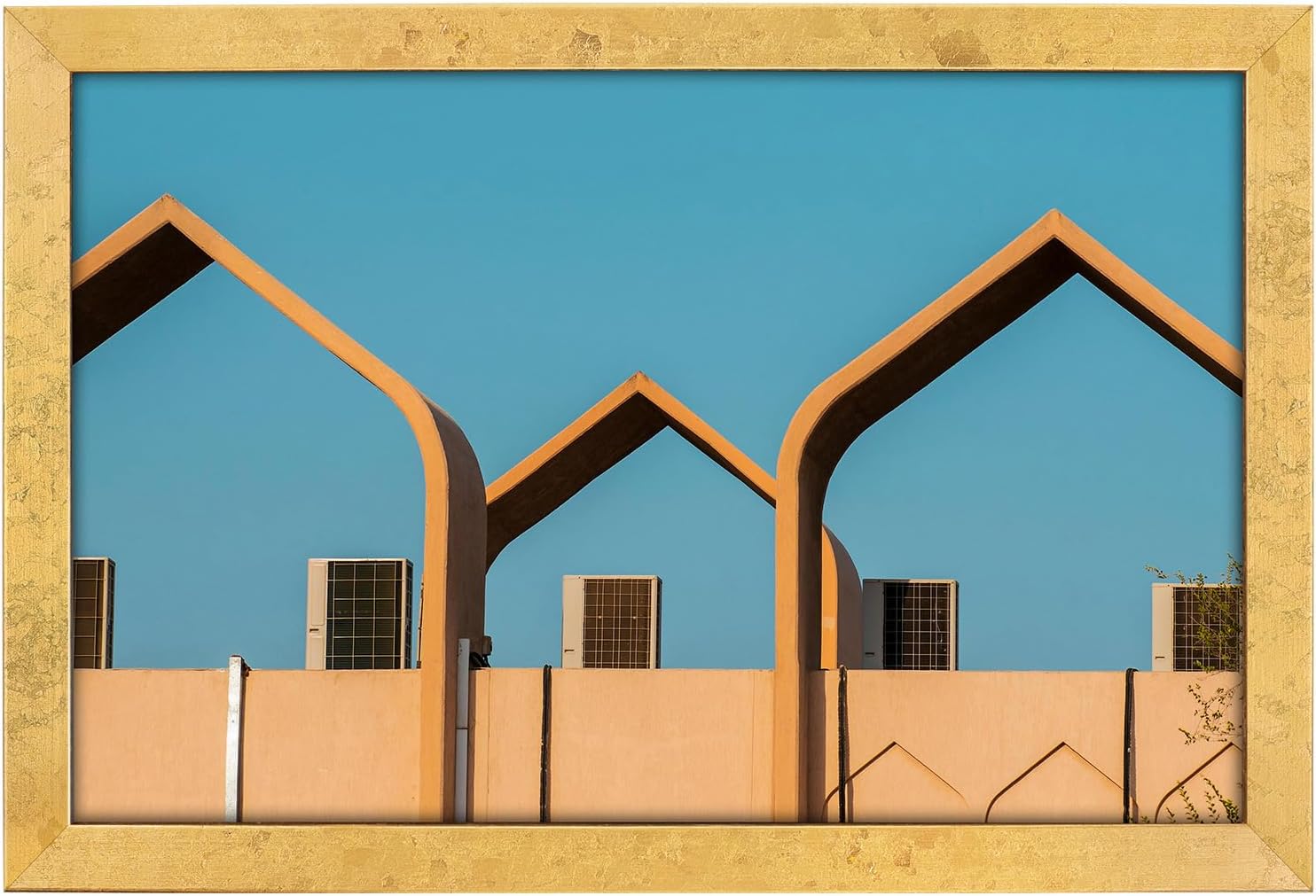 Amazon.com - Golden State Art 11x17 Picture Frame in Gold, Solid Wood ...