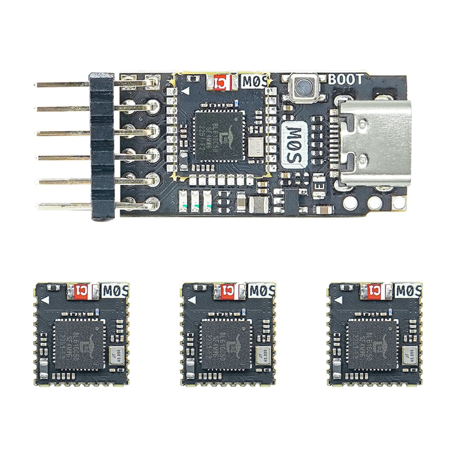 Amazon.com: youyeetoo Sipeed M0S Dock tinyML RISC-V BL616 wireless Wifi6 Module development ...