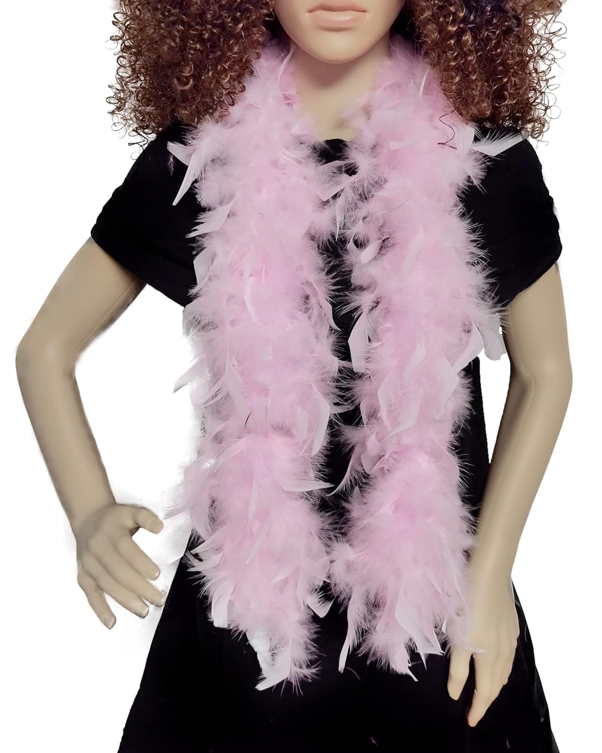 Amazon.com: Handmade Feather Boa 30 Gram, 4 Feet Long Chandelle Feather ...