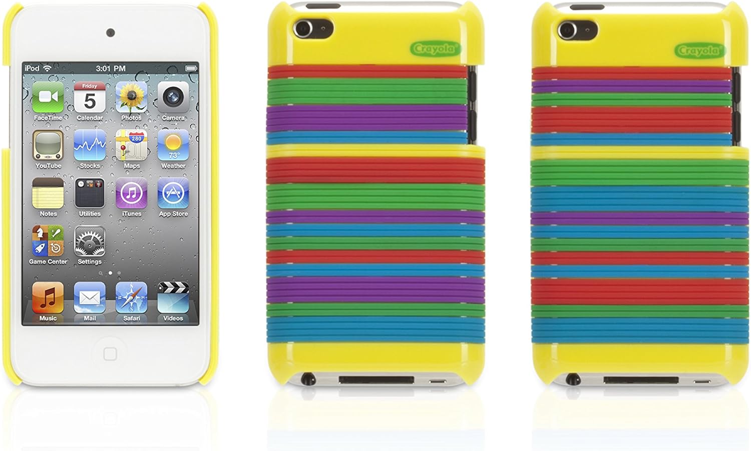 Amazon.com : Griffin Multi - Color Crayola Color Clickers Case for iPod ...