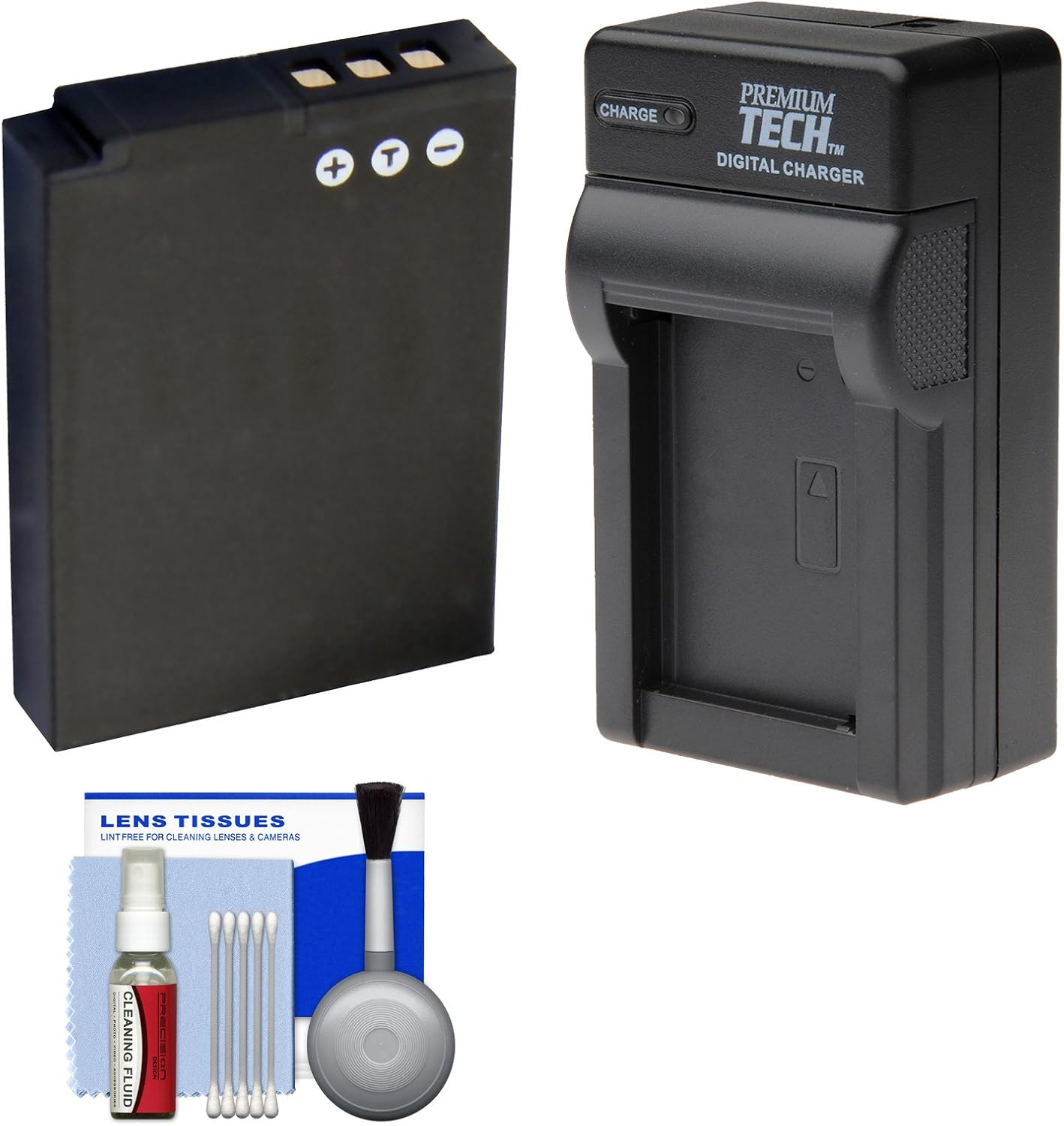 Amazon.com : Power2000 EN-EL12 Rechargeable Battery with Charger + Kit ...