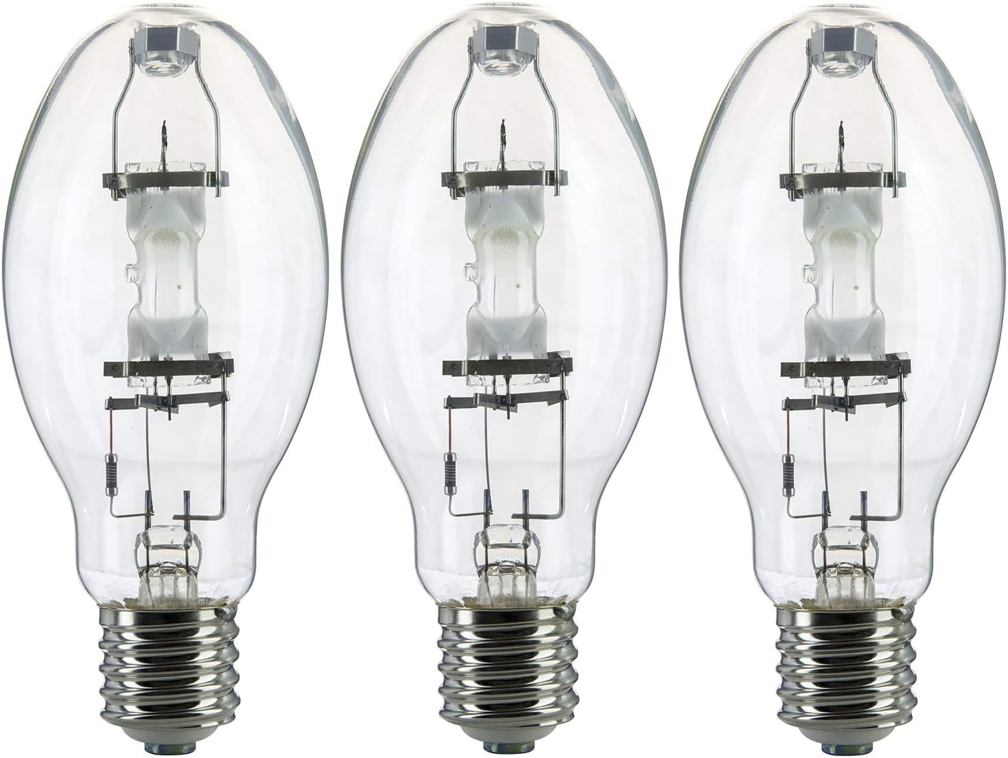 3 Pack MH250/U/MOG M58 Metal Halide Lamp, 250 Watts, Mogul Base (E39 ...