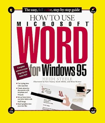 How to Use Word 95: Steele, Heidi: 9781562763213: Amazon.com: Books