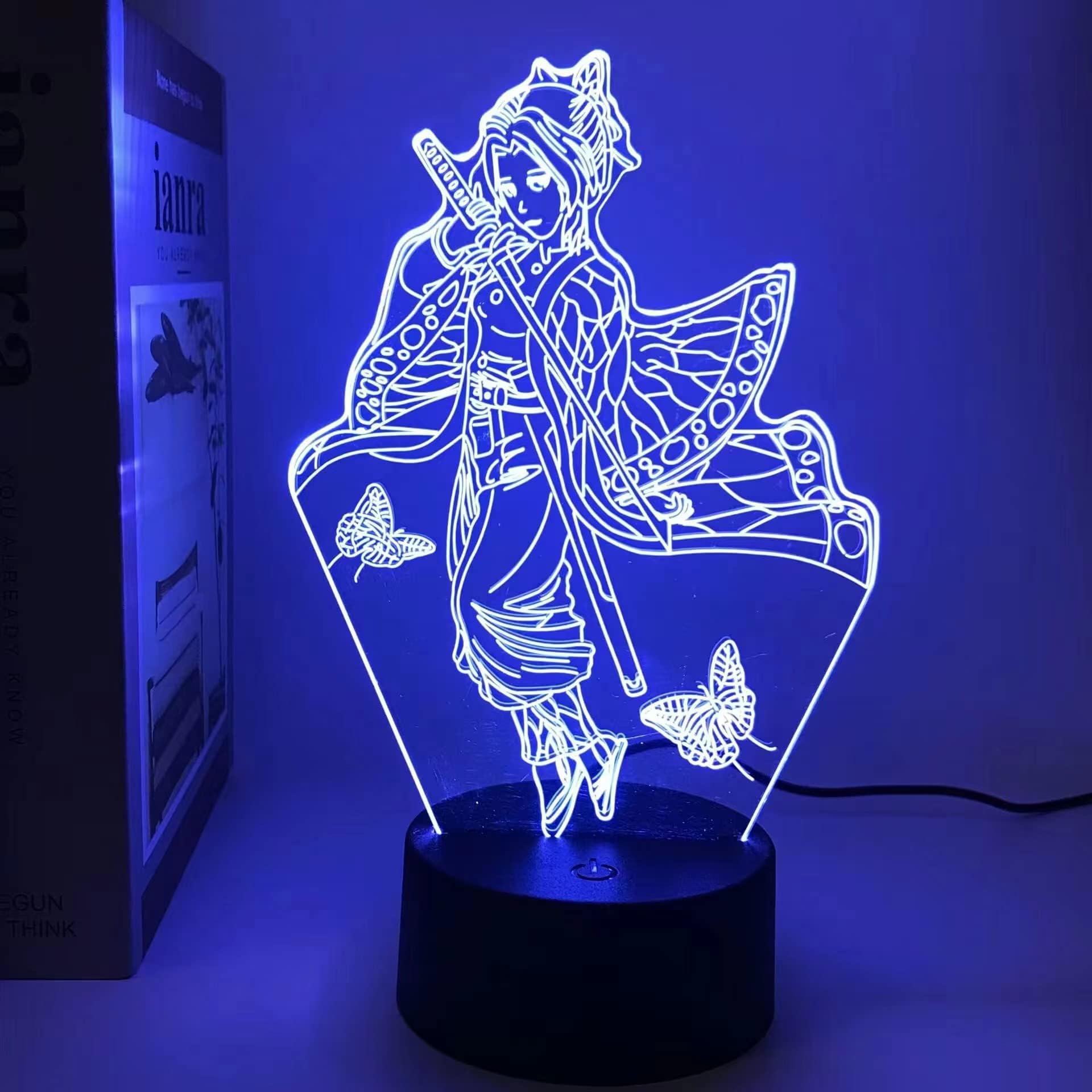 PINNKL Cinnamoroll 3D Night Light Anime 3D Led Light Illusion Lamp ...