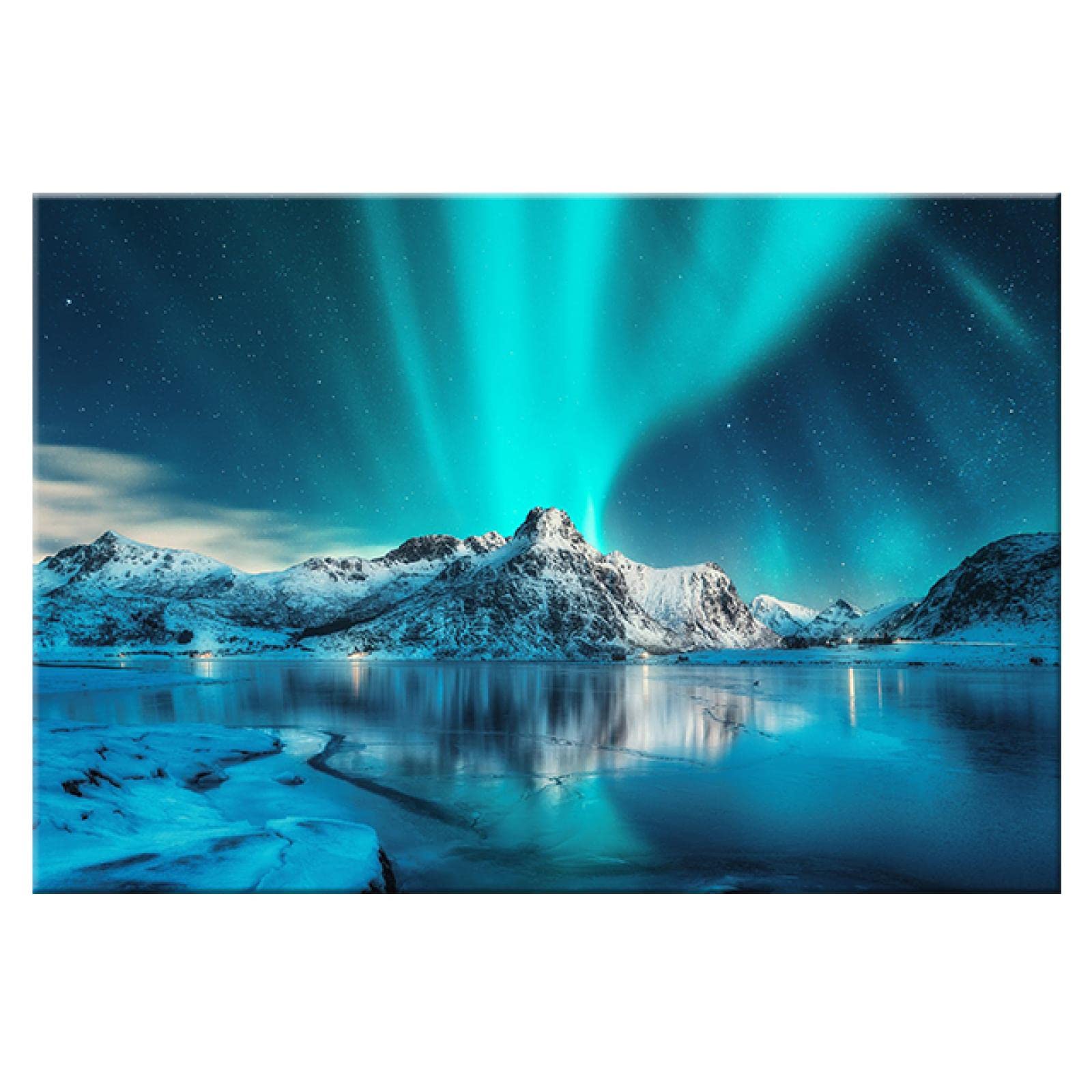 Blue Aurora Landscapes