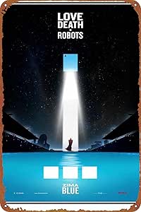 Amazon.com : Love, Death & Robots: Zima Blue (S) Movie Poster Sign ...