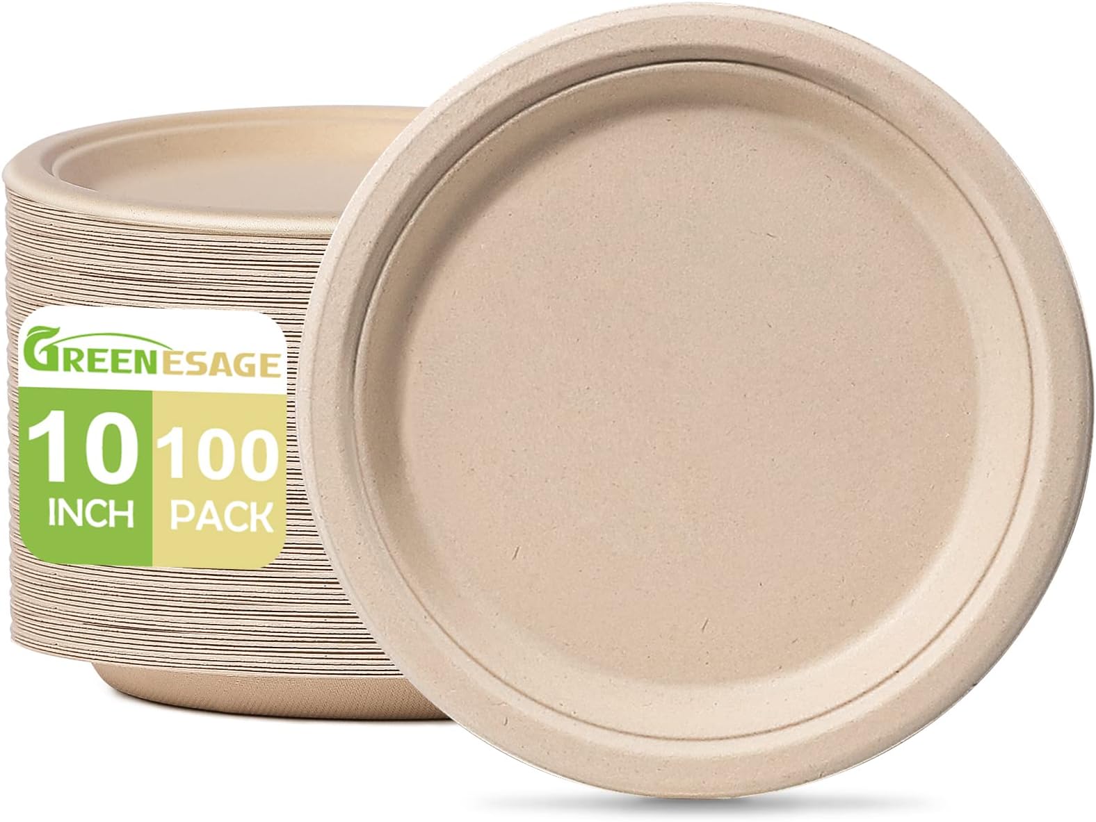 Amazon.com: Greconv 300 Pack Paper Plates Bulk, Small Paper Plates 6 ...