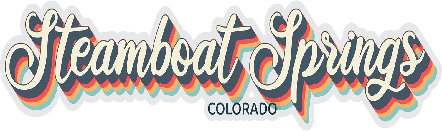 Amazon.com - Steamboat Springs Colorado Souvenir 2-Inch Vinyl Decal ...