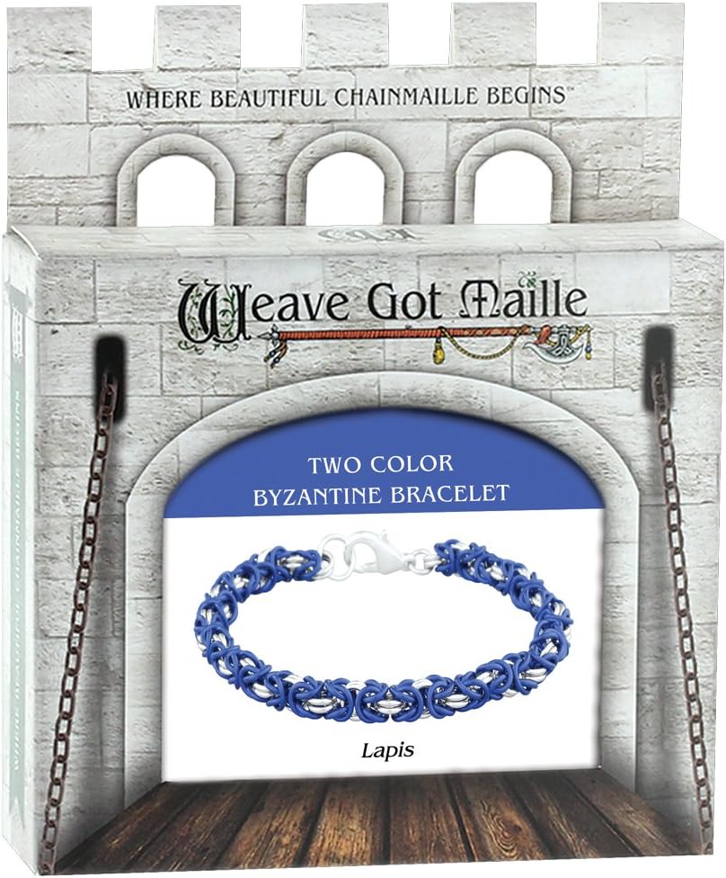 Weave Got Maille Chainmaile Byzantine Bracelet Jewellery Kit, Multi ...