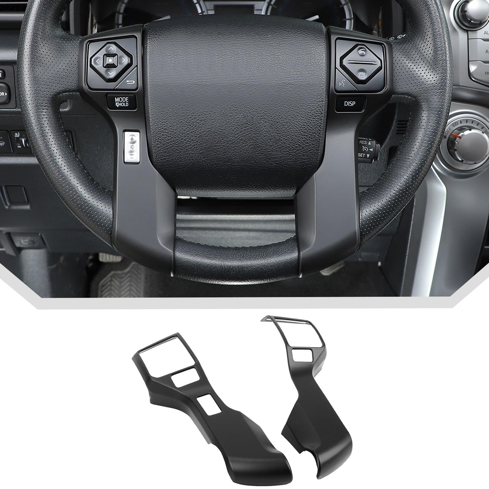 Amazon.com: JeCar for 4Runner Steering Wheel Cover Trim Interior ...