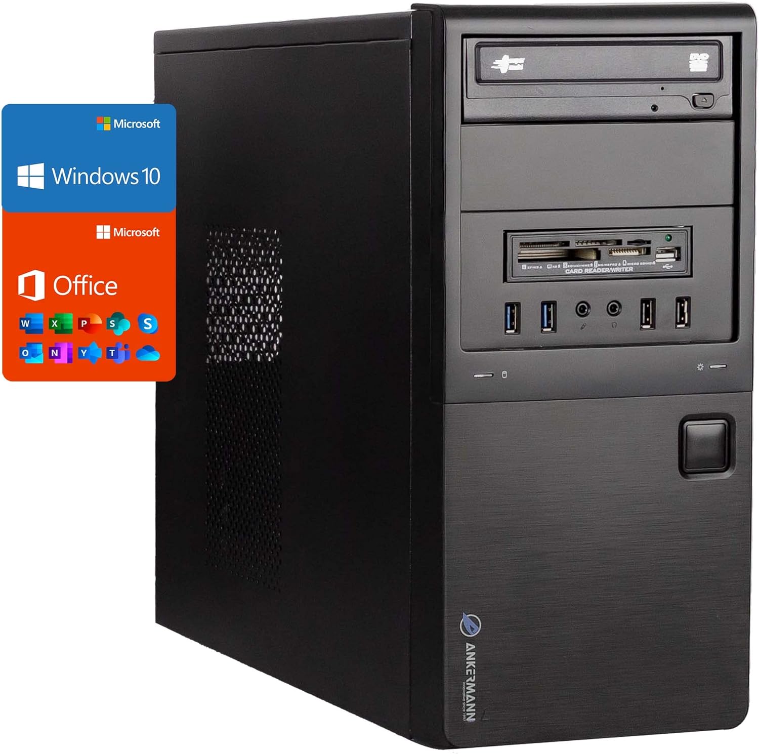 Ankermann Silent Desktop PC Barcelona | Intel Core i5 4570 | Intel HD ...