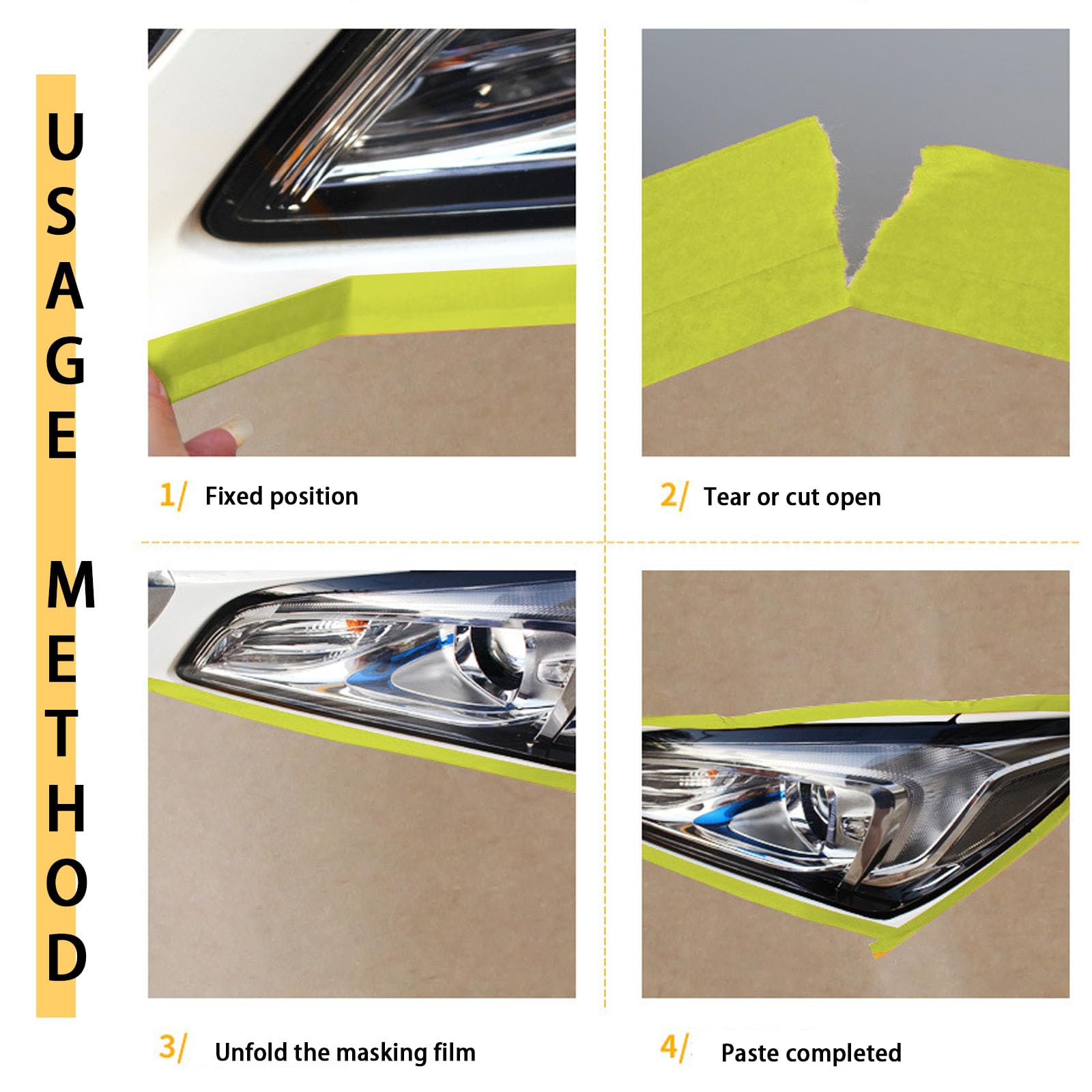 Snapklik.com : Masking Paper, 20" X 50feet, Tape And Drape For ...