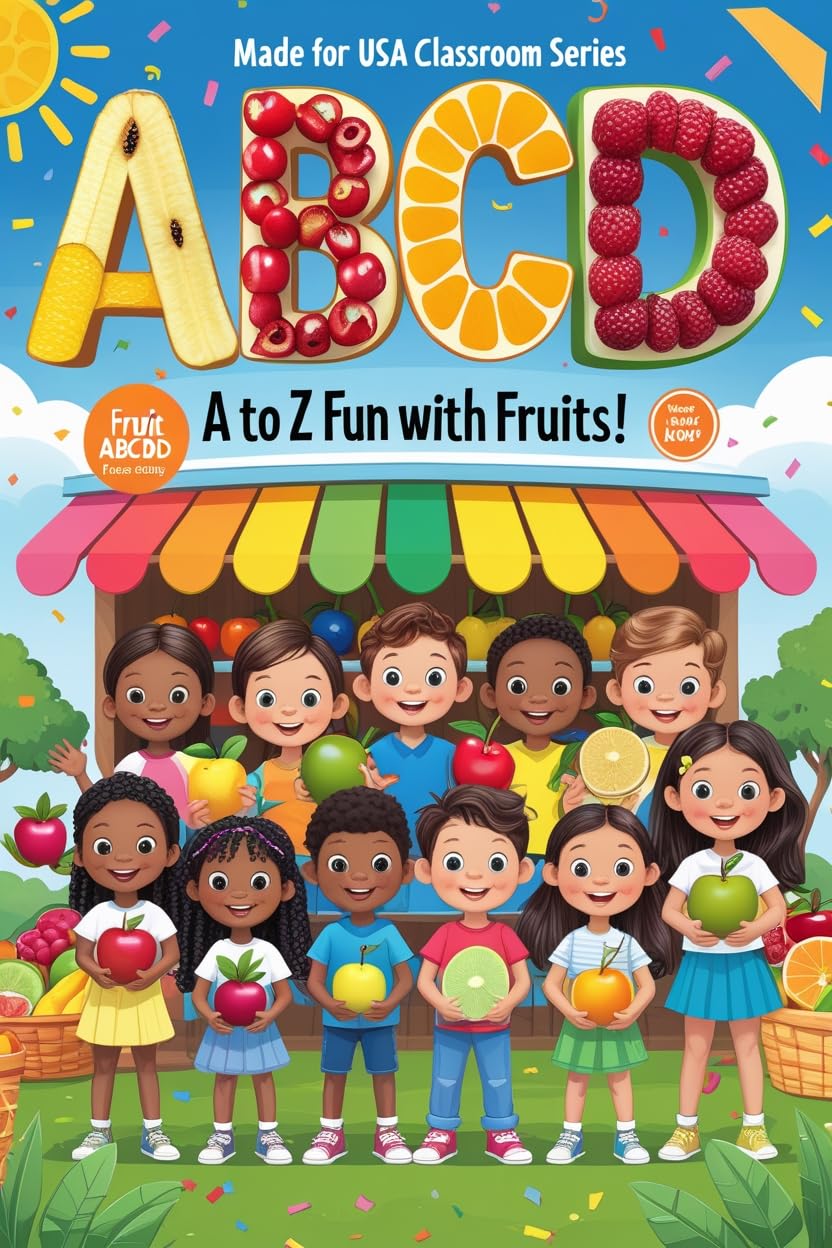 Fruity ABCD: A to Z of Nature’s Sweetest Gifts: Educational ABCD Book ...