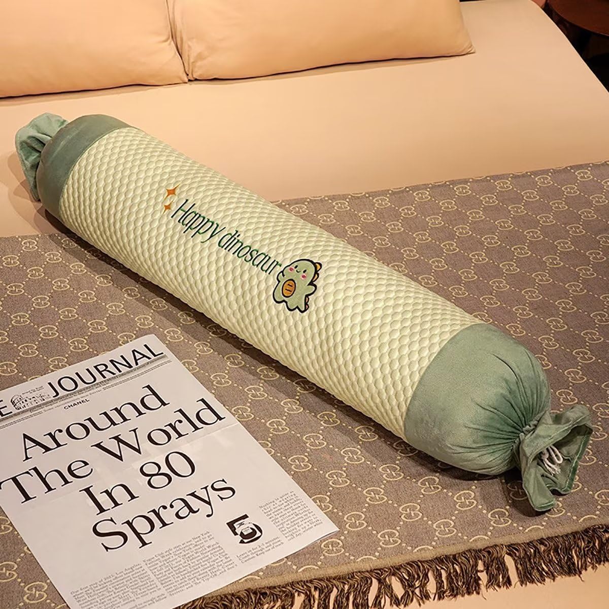 Amazon.com: TESICA Long Bolster Pillow Body Pillow for Adults, Round ...