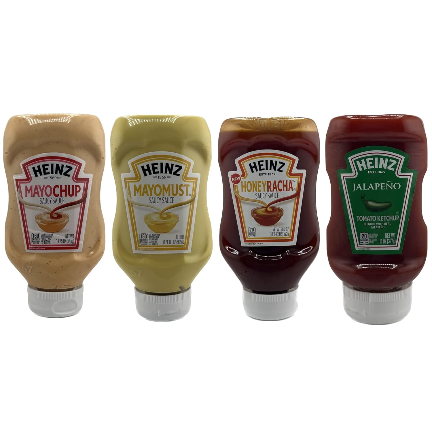 Amazon.com : Specialty Condiment Variety 4 Pack- Mayochup, Mayomust ...
