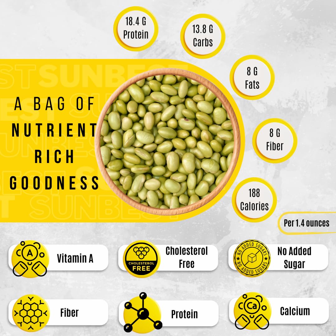 The Only Bean Edamame The Only Bean Crunchy Dry Roasted Edamame Beans ...