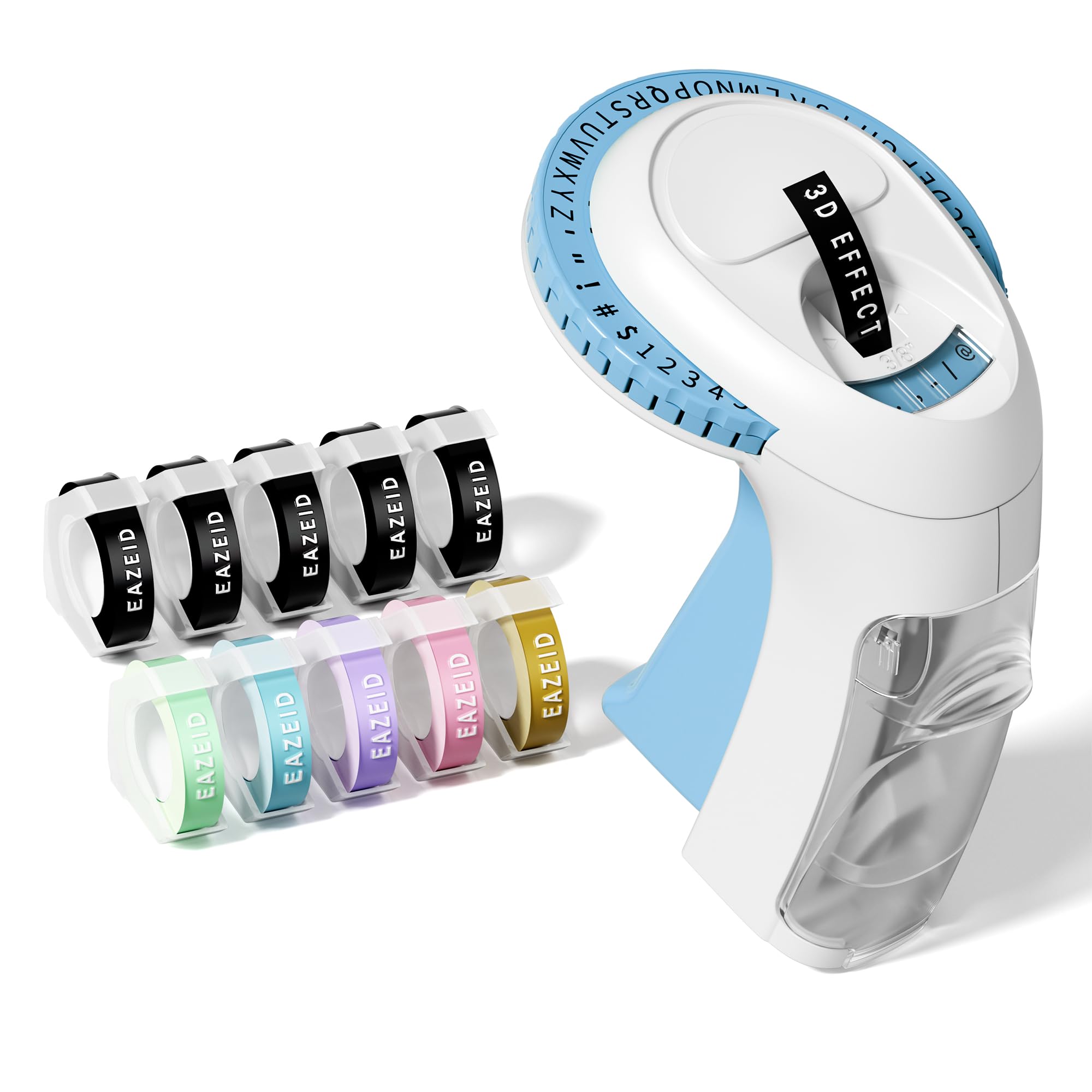 Amazon.com : EazeID Label Maker Embossing, Vintage Embossed Label Maker ...