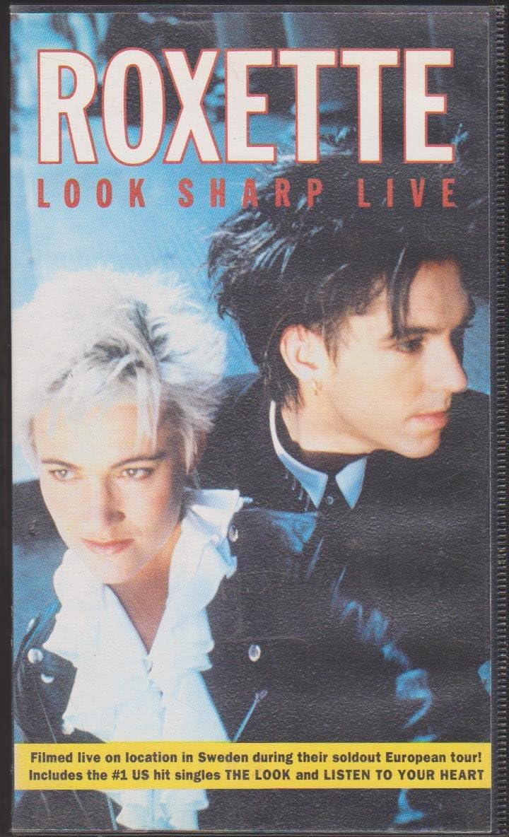 Roxette: Look Sharp Live [VHS] : Roxette: Amazon.co.uk: DVD & Blu-ray