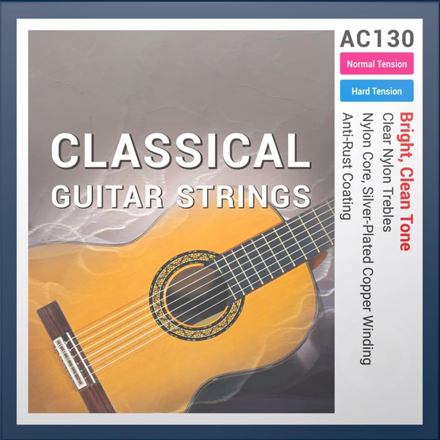 Amazon.com: Classical Guitar Strings,Nylon Normal Tension 44/28,Nylon ...