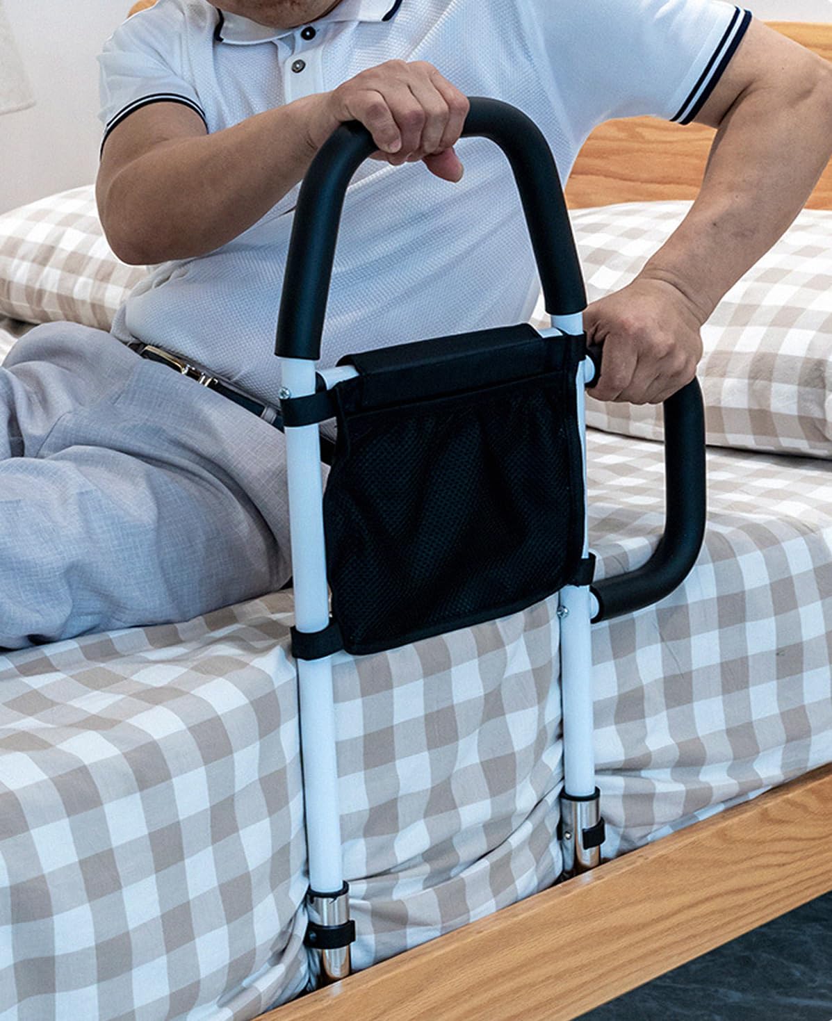 Amazon.com: Bed Rails for Elderly Adults Safety Bed Cane Lift Assist ...