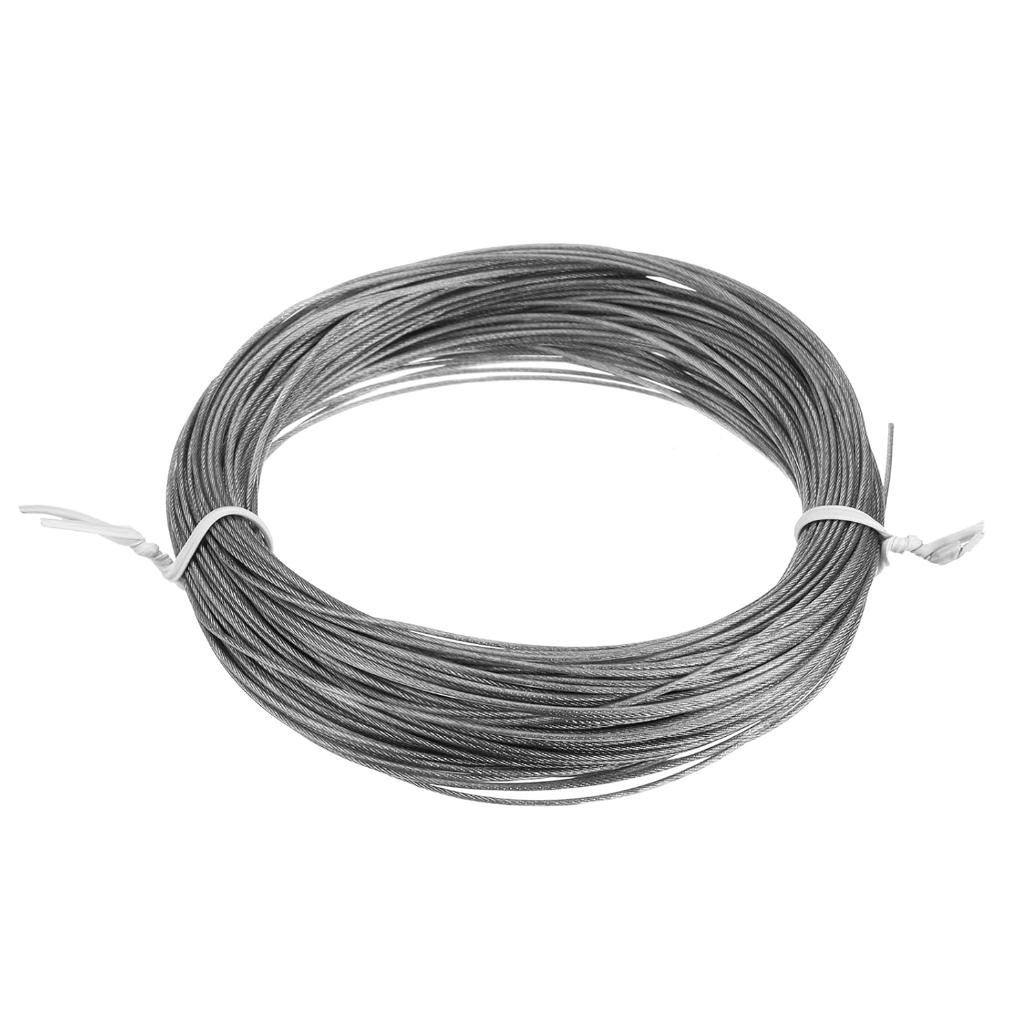 uxcell 1/32"(0.8mm) 304 Stainless Steel Cable Wire Rope 7 x 7 Strands ...