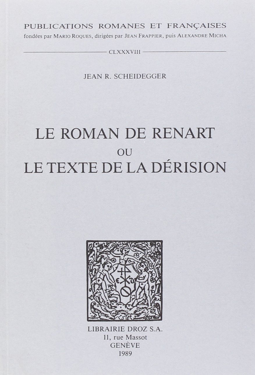 Amazon.in: Buy Le roman de renart ou le texte de la derision Book ...