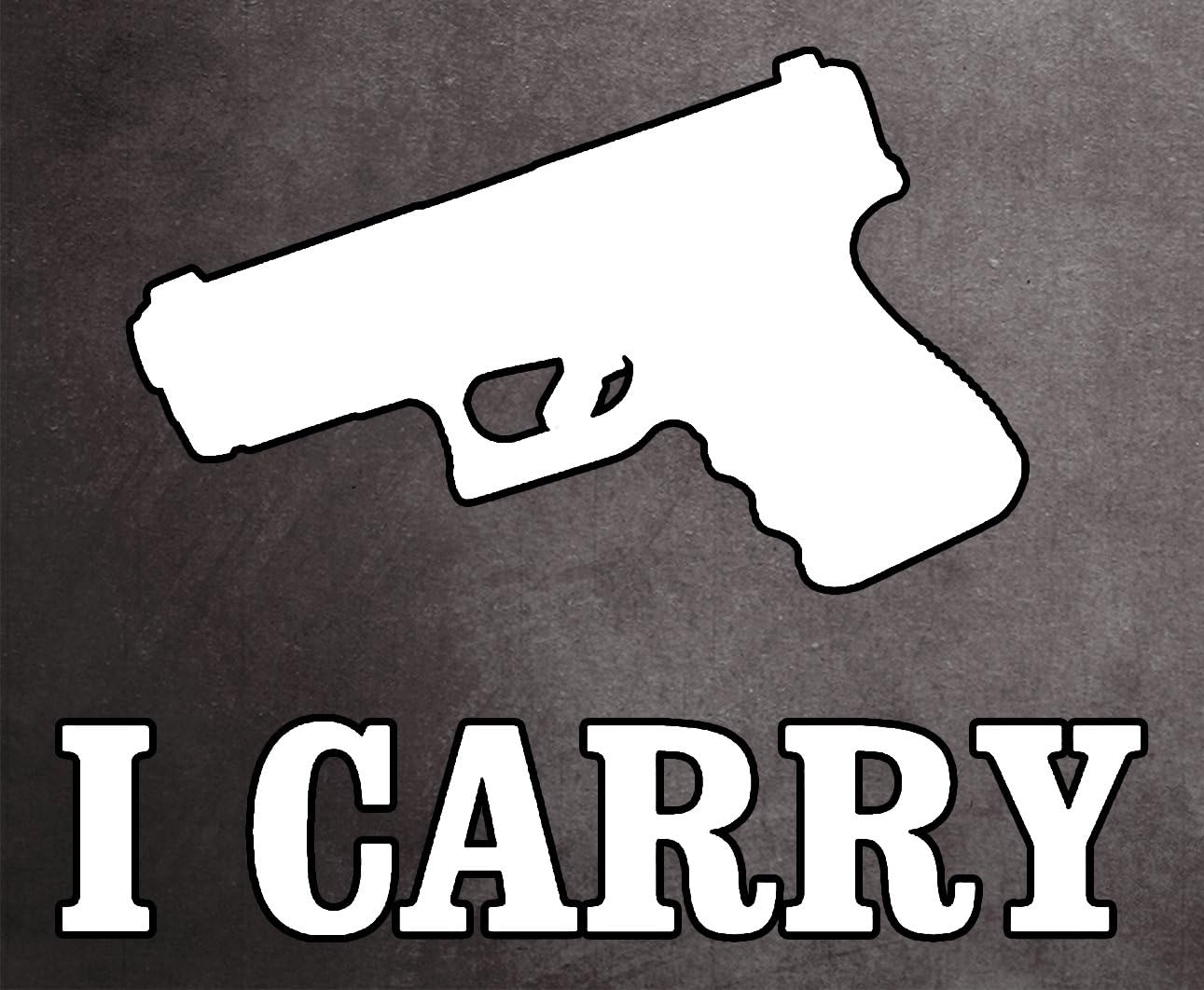 Amazon.com: I Carry Full Color Auto Truck Window Decal