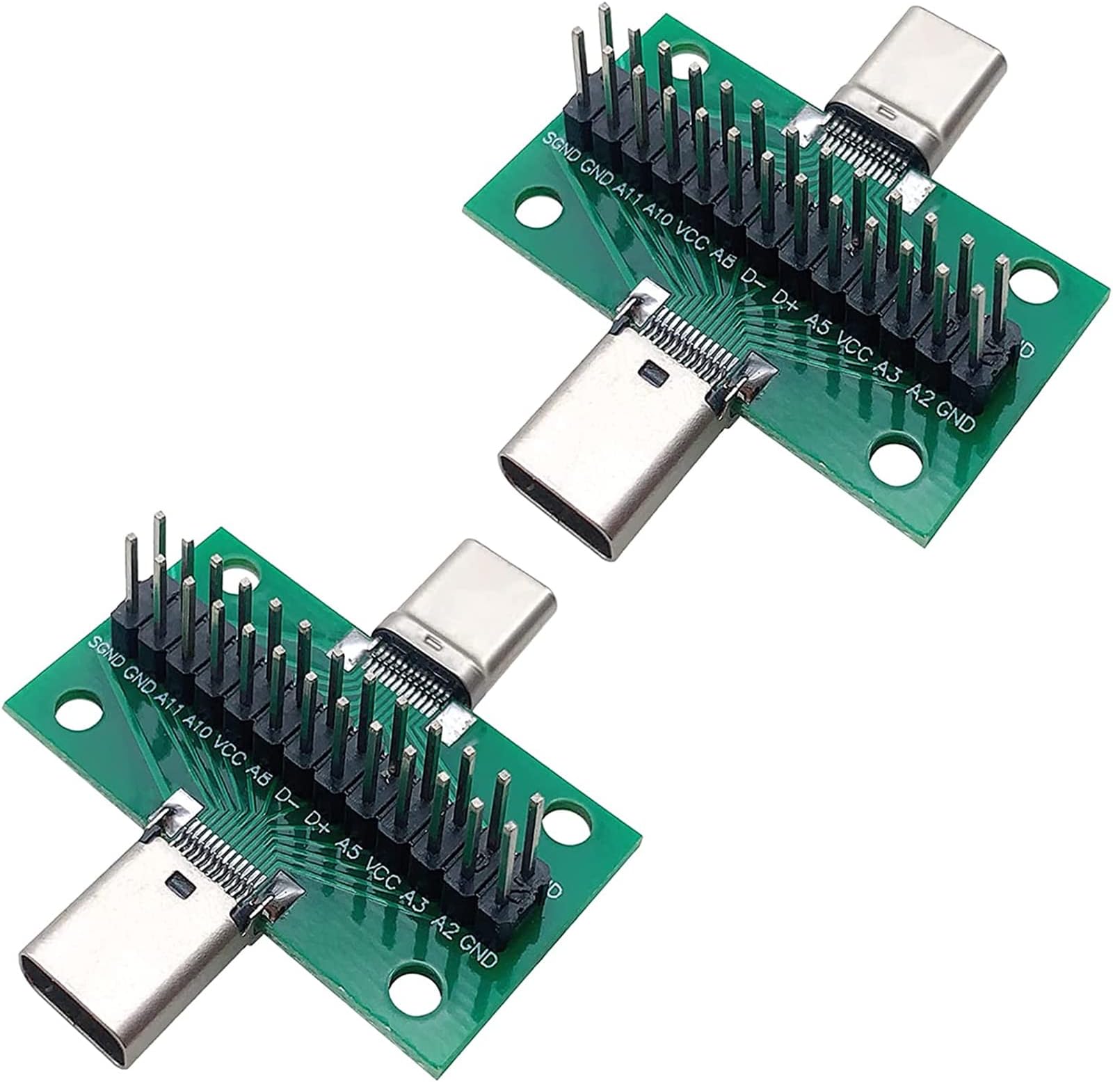 PENGLIN 10PCS USB 3.1 Typ C Stecker Board DIY Serial Basic Breakout ...