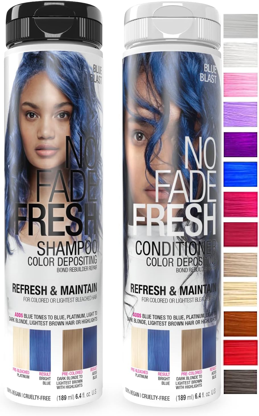 Amazon.com : TouchBack Color Shampoo and Conditioner Set (Medium Brown ...