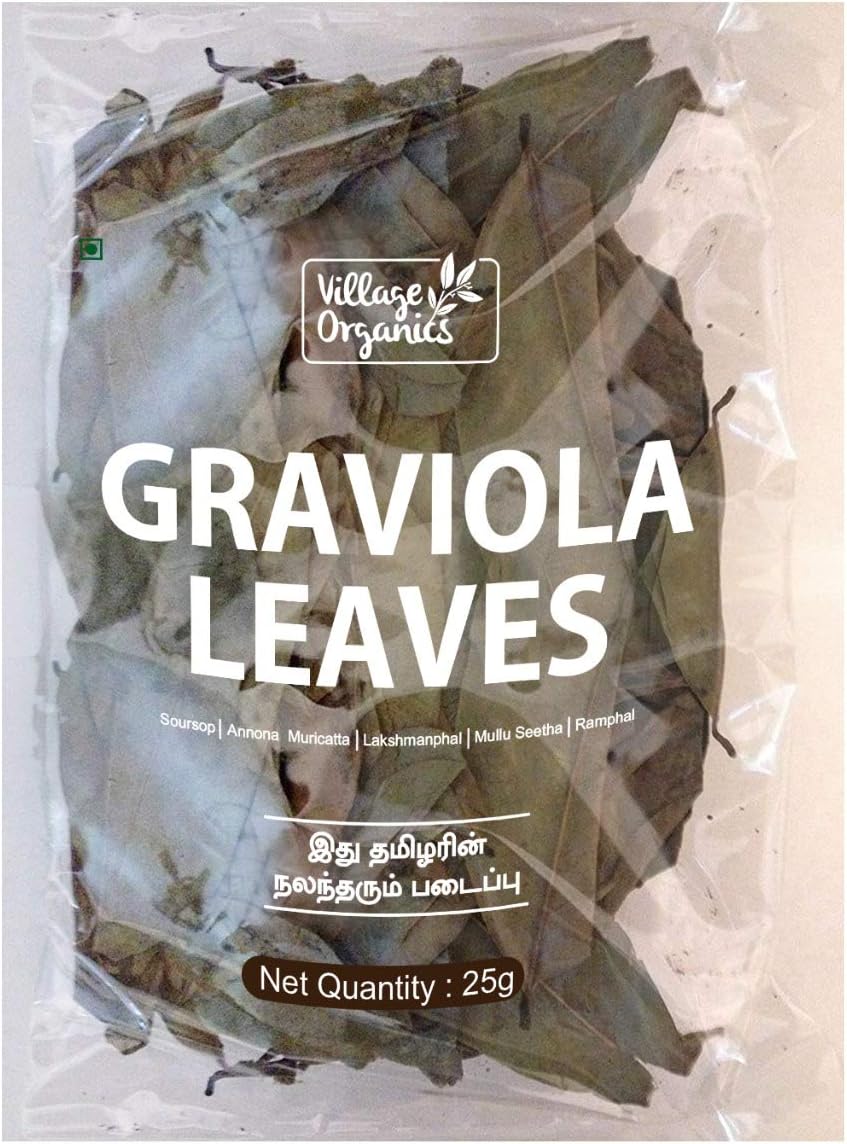 Amazon.com : Pure Graviola - Whole Soursop Leaves For Tea : Grocery ...