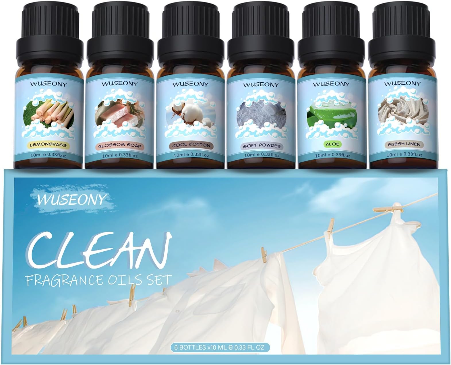 Amazon.com: SALKING Summer Fragrance Oils Set, Premium Essential Oils ...