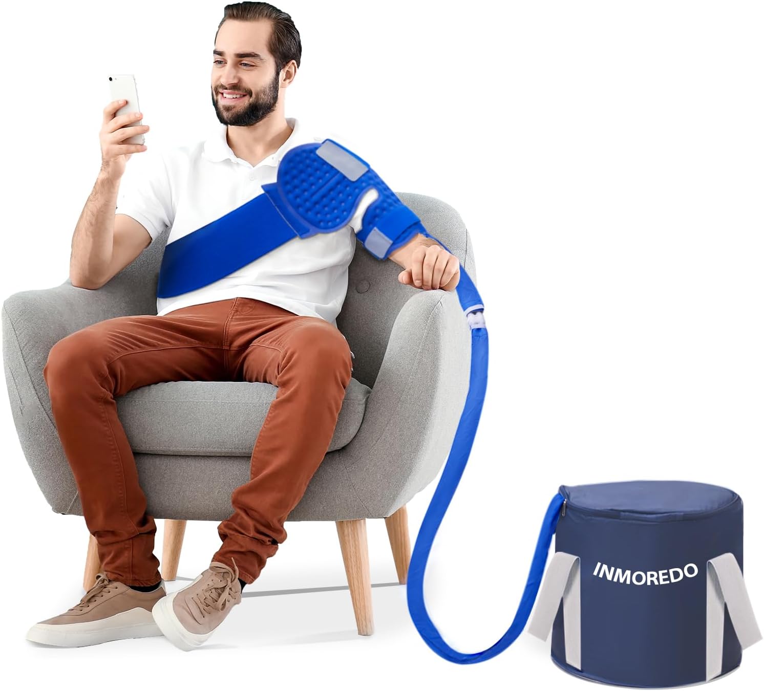 Amazon.com: Inmoredo Cold Therapy System - Ice Machine for Shoulder ...