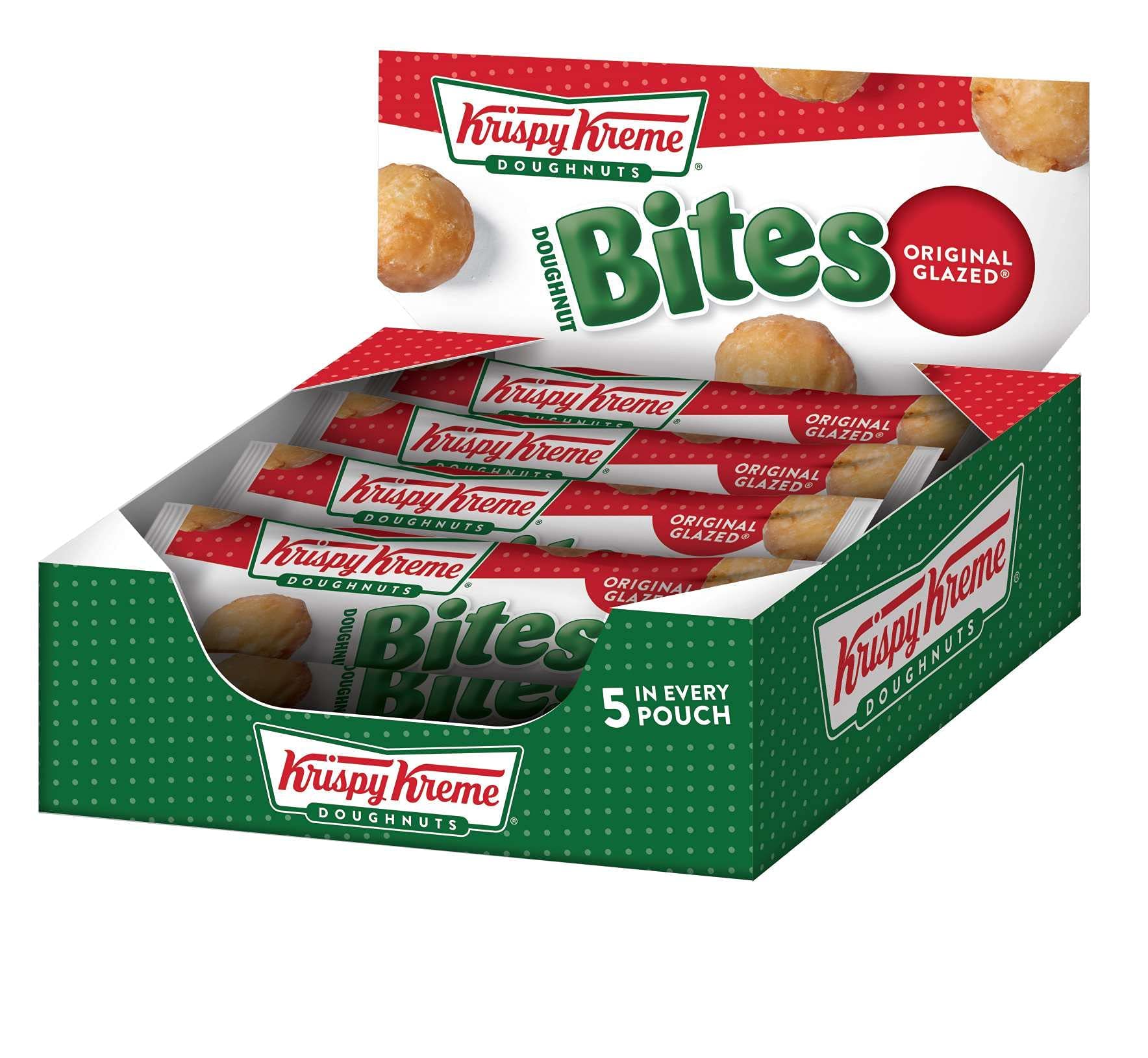 Buy Original Glazed Doughnut Bites by Krispy Kreme Donuts | 2 Oz | 5 ...