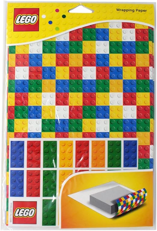 Amazon.com: Lego Gift Wrapping Paper Lego Bricks Set : Toys & Games