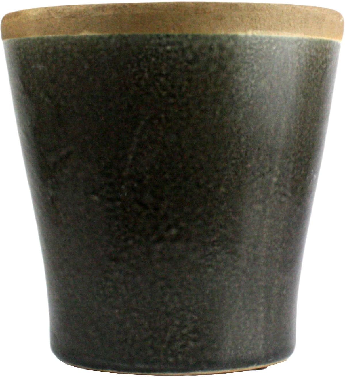 Amazon.com: HomArt Mulberry Ceramic Cachepot, Medium, Brown : Patio ...