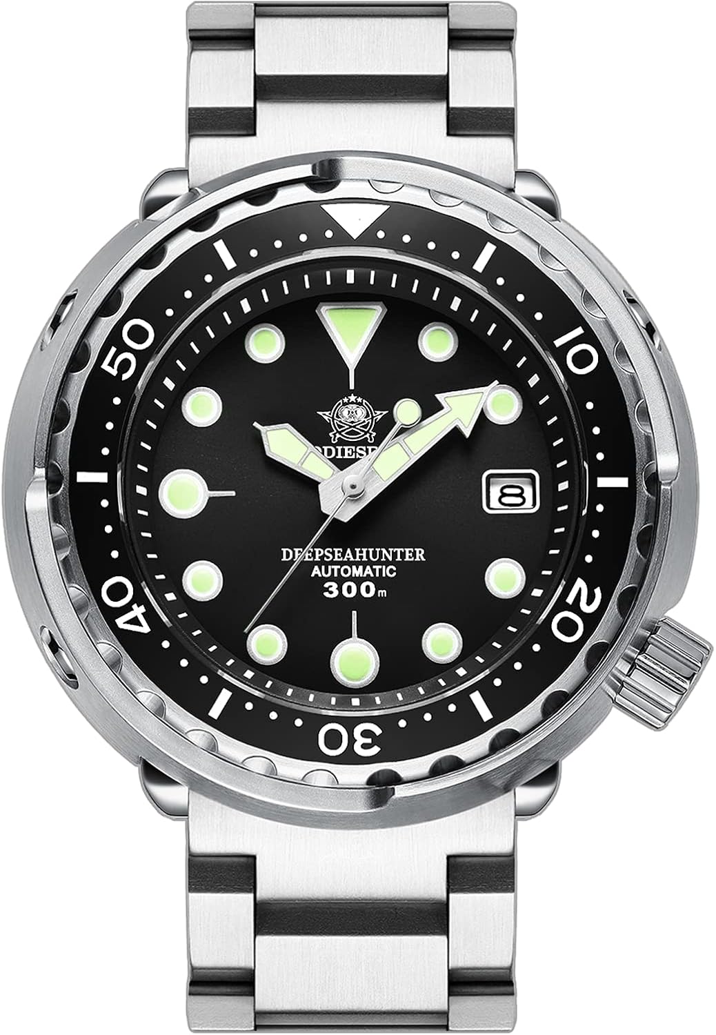 ADDIESDIVE Scuba Mens Diving Watch Automatic Diver 300M 47.5MM Big ...