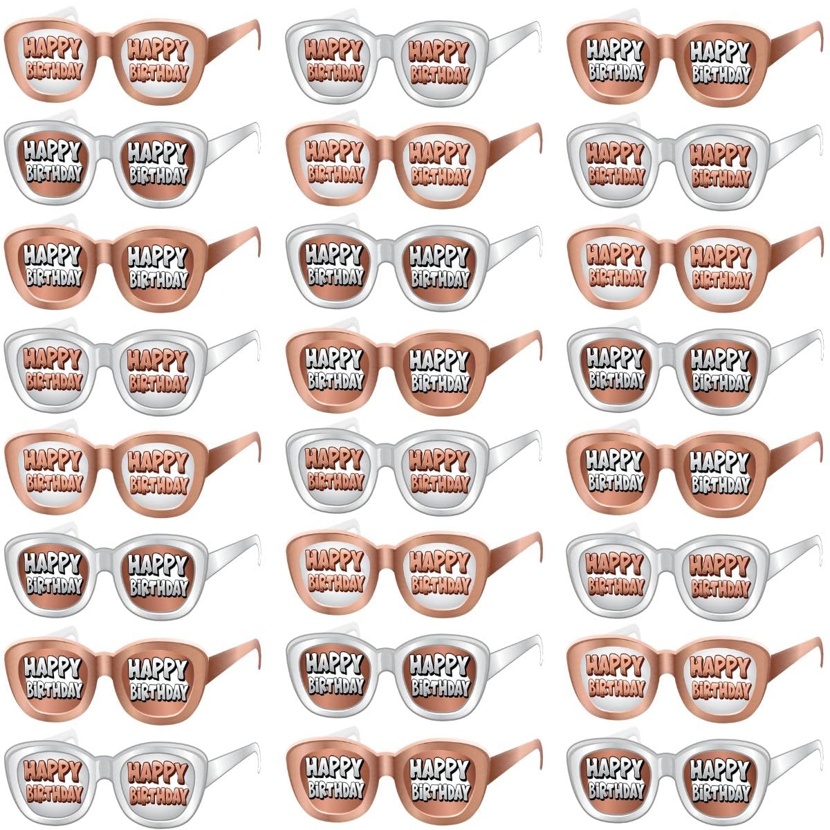 Happy Birthday Photo Booth Props Glasses Birthday Party Glasses for ...